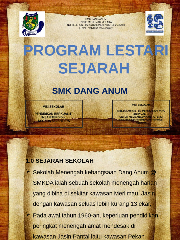 Program Lestari Sejarah | PDF