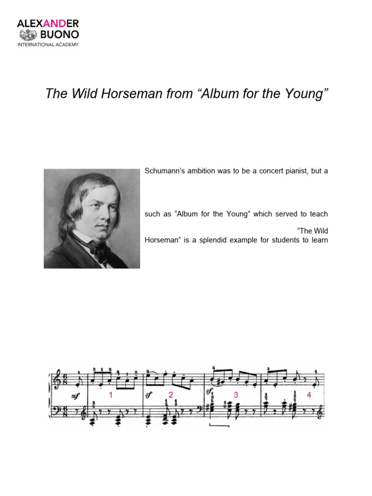Schumann,+the+Wild+Horseman+From+Album+for+the+Young,+Op.+68,+a+Guide ...