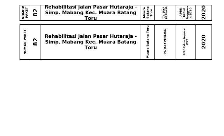 Papan Map Lucky | PDF
