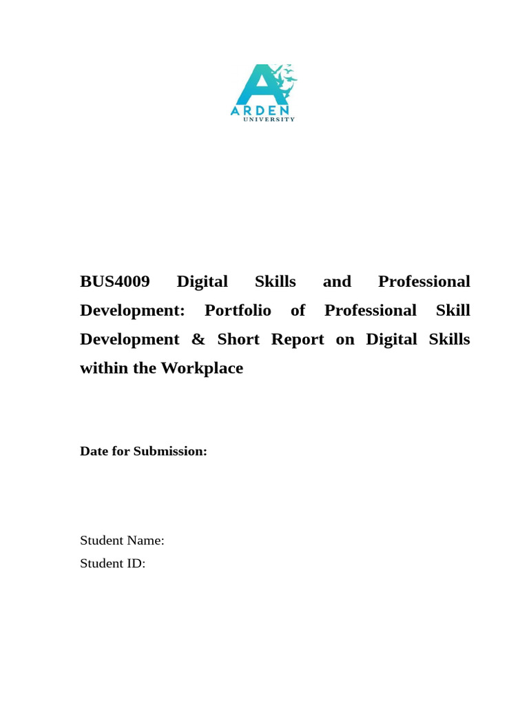 Digital Skills for Workplace Success | PDF | Artificial Intelligence ...