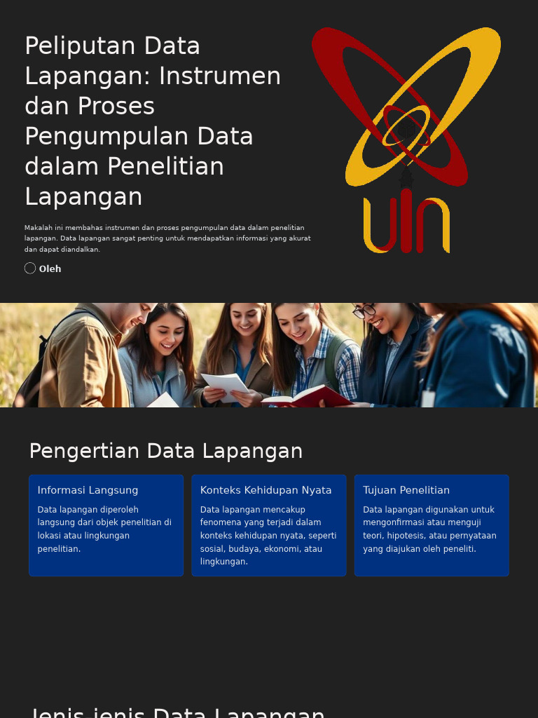 Proses dan Instrumen Pengumpulan Data Lapangan | PDF