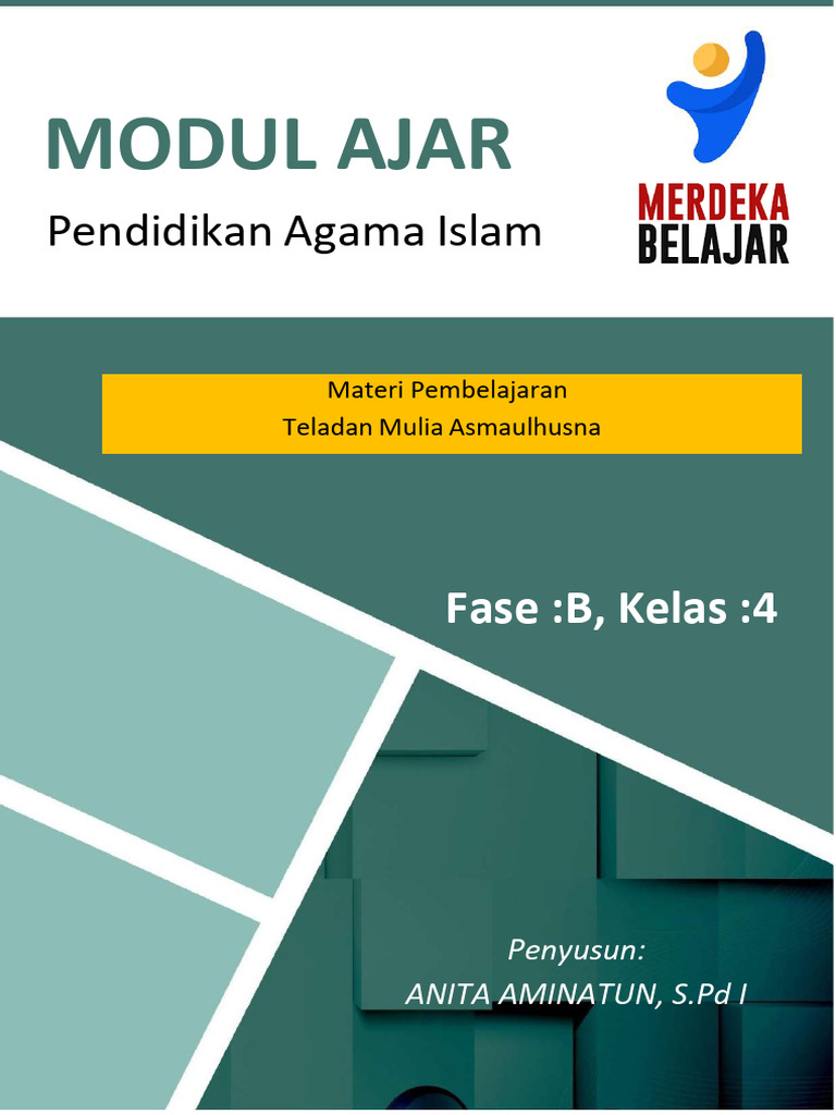 MODUL AJAR KLS 4 PAI-BP AKIDAH - Compressed | PDF