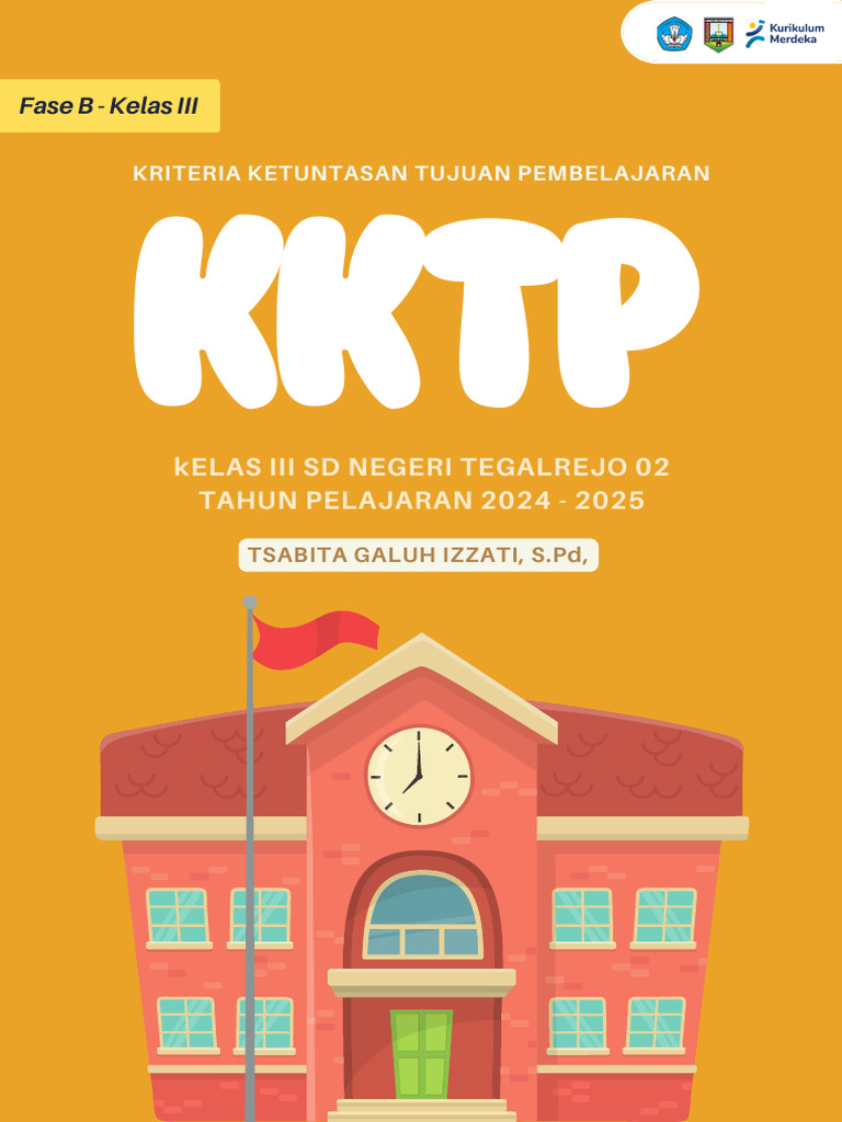 KKTP - Kelas 3 Kurikulum Merdeka | PDF