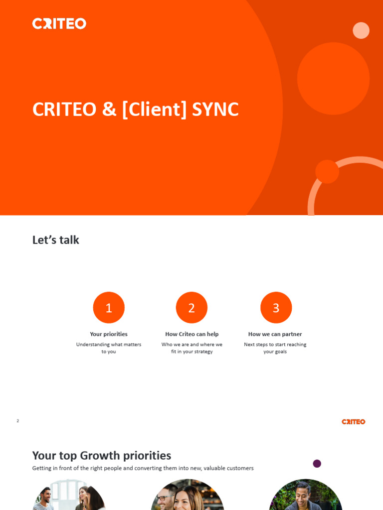 Criteo credentials | PDF | Advertising | Brand