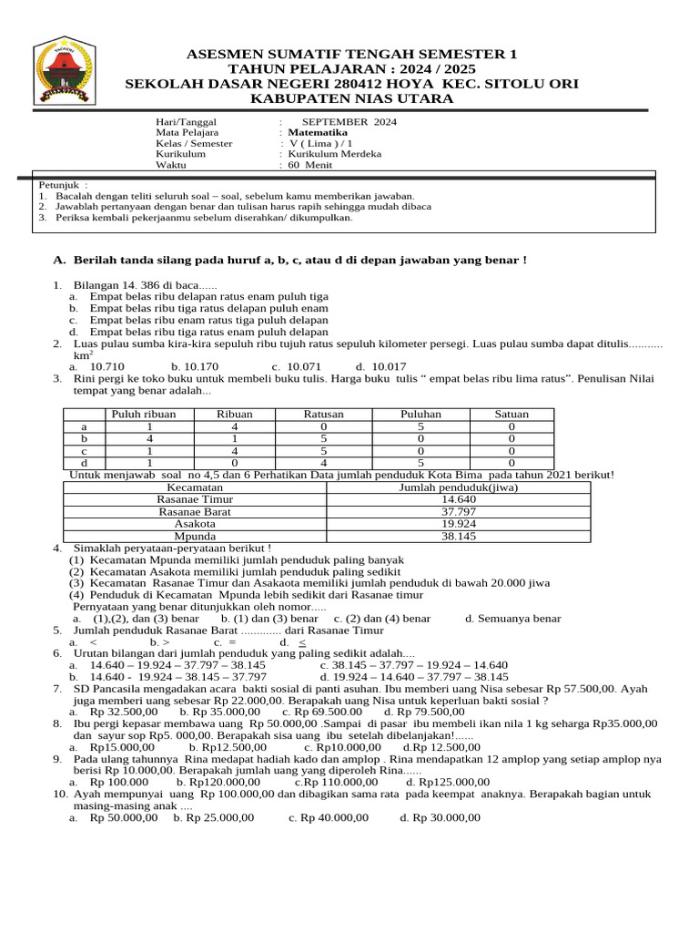 Asts Matematika | PDF