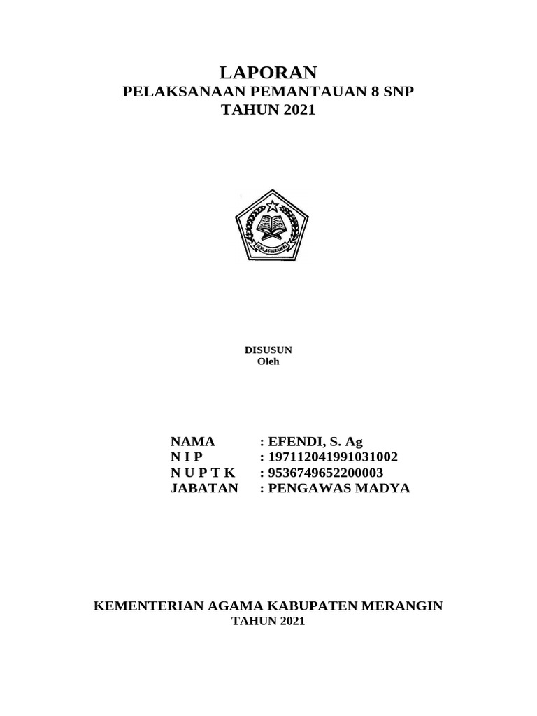 Pelaksanaan Pemantaun 8 SNP | PDF