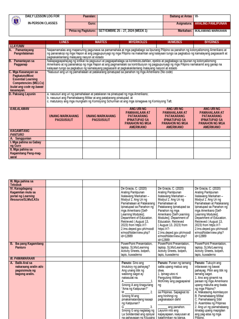 Q2_AP_DLL_WEEK 1 | PDF