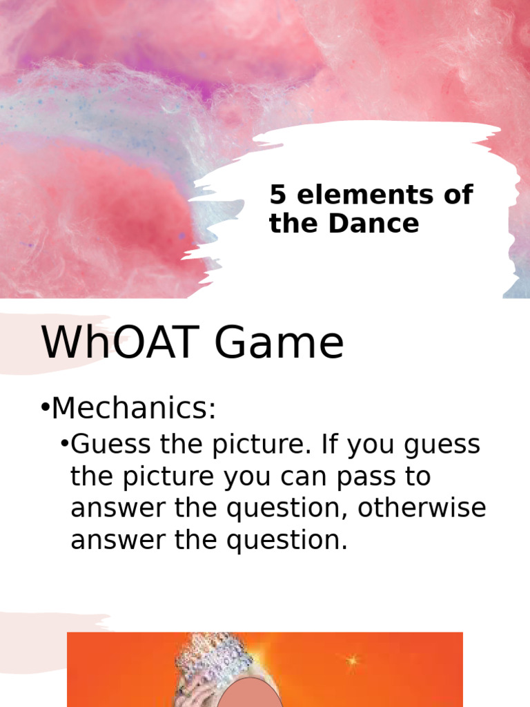 5 Elements of The Dance | PDF | Dances