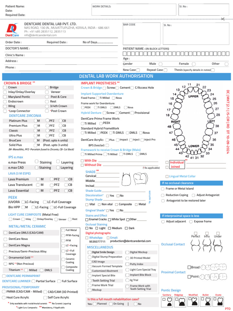 Instruction Slip Updation - as per ISO (1) | PDF | Dental Implant ...