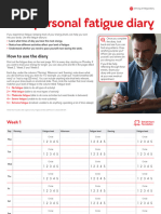 Spoon Theory Worksheet Fill Able | PDF