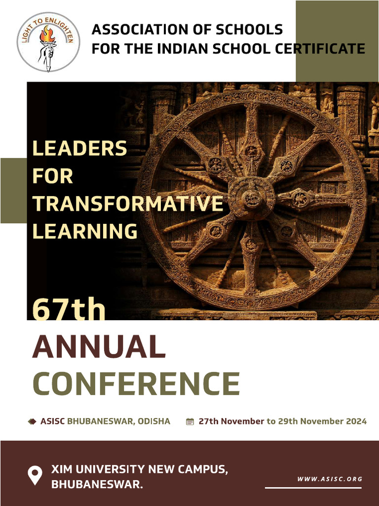 67th ASISC Conference Bhubaneswar For 2024 | PDF
