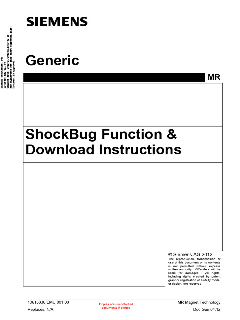 10615836-001-00 Siemens Shockbug Download Instructions | PDF ...