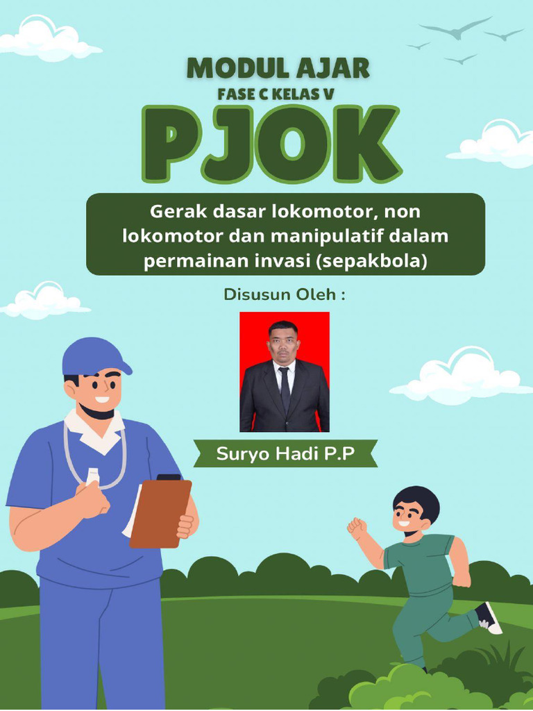 Modul Ajar Bukti Karya PKG Pjok - Suryo - Kelas 08 | PDF