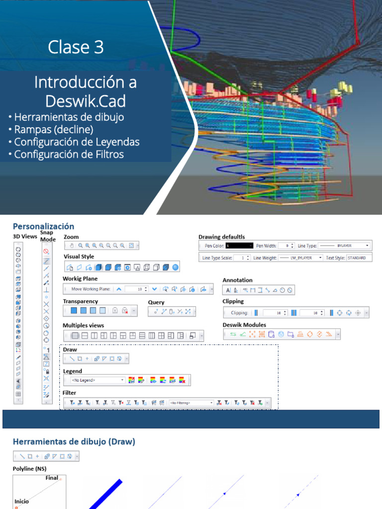 Guía de Deswik.Cad para Usuarios | PDF