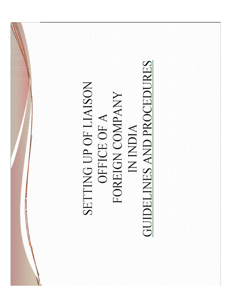 Liasion Office - Regulations | PDF