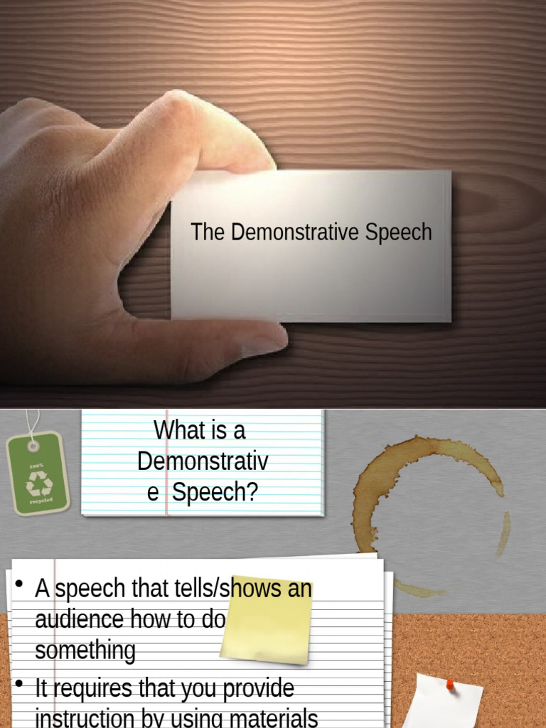 Demonstrative Speech | PDF | Cognition | Cognitive Science