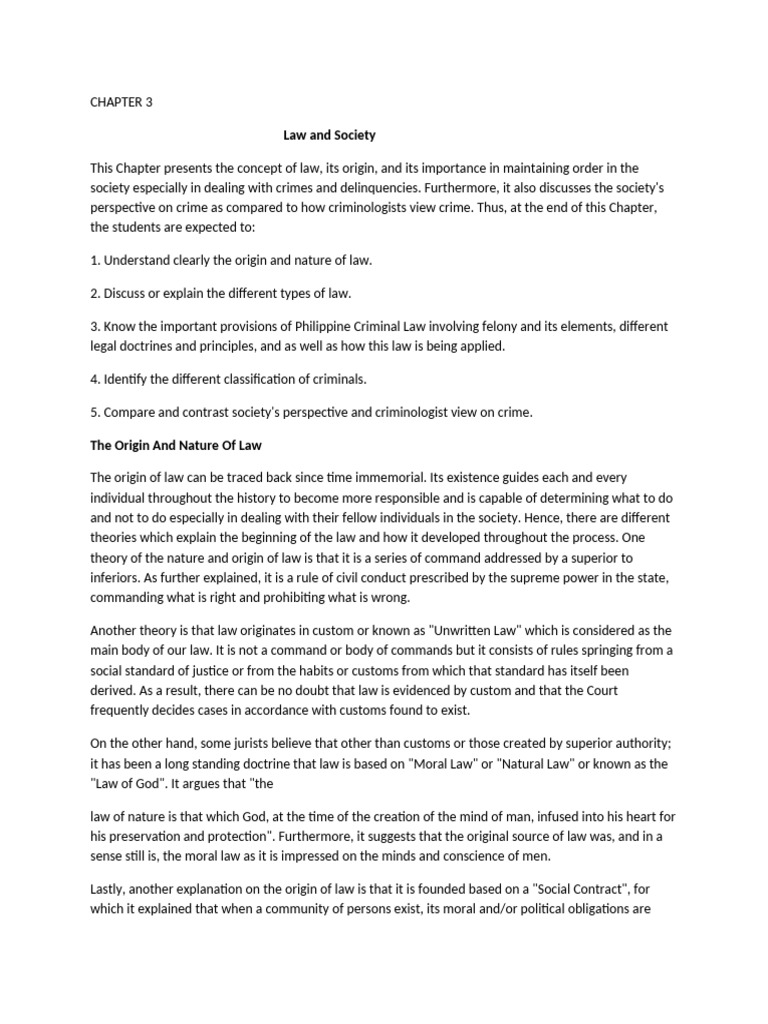 CHAPTER 3-WPS Office | PDF | Crimes | Crime & Violence