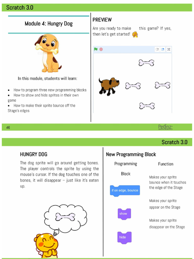 Scratch Lesson 4 (2023) | PDF