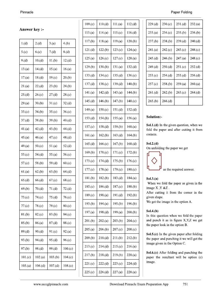 84 - Paper Cut and Fold - Sol - Paper Cut - Fold Eng Sol | PDF