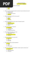 The Urinary System - Test Questions | PDF | Urinary System | Kidney