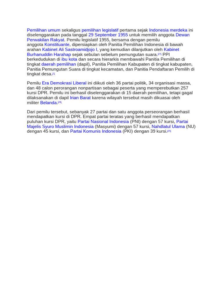 Pemilihan umum | PDF