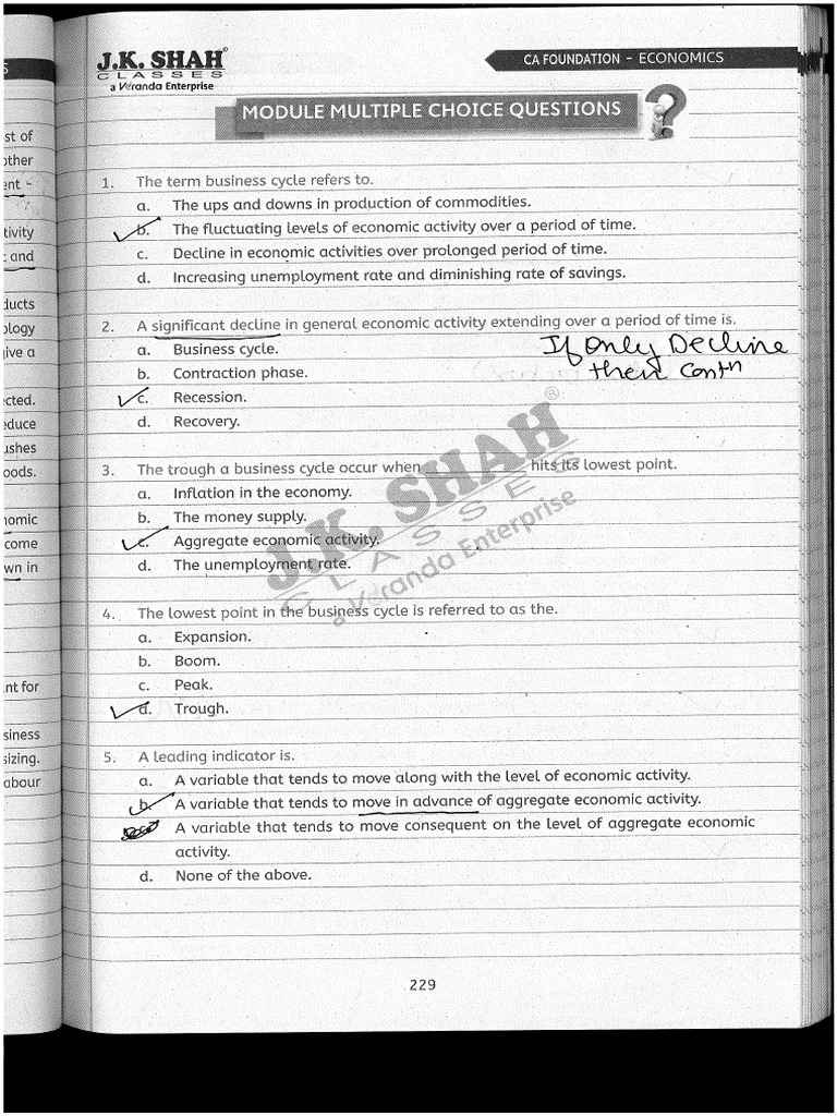 Moduile 5 MCQ's Solutions | PDF