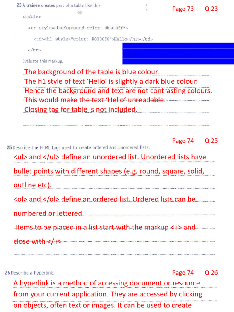 Website Authoring Notes 2 | PDF