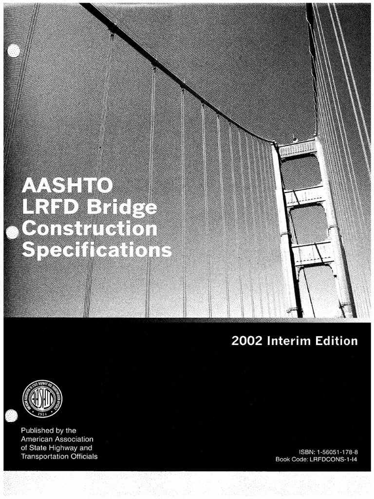 AASHTO - LRFD - Construction Specs | PDF
