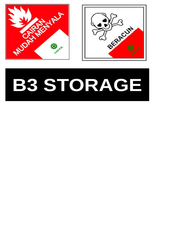 B3 Storage | PDF