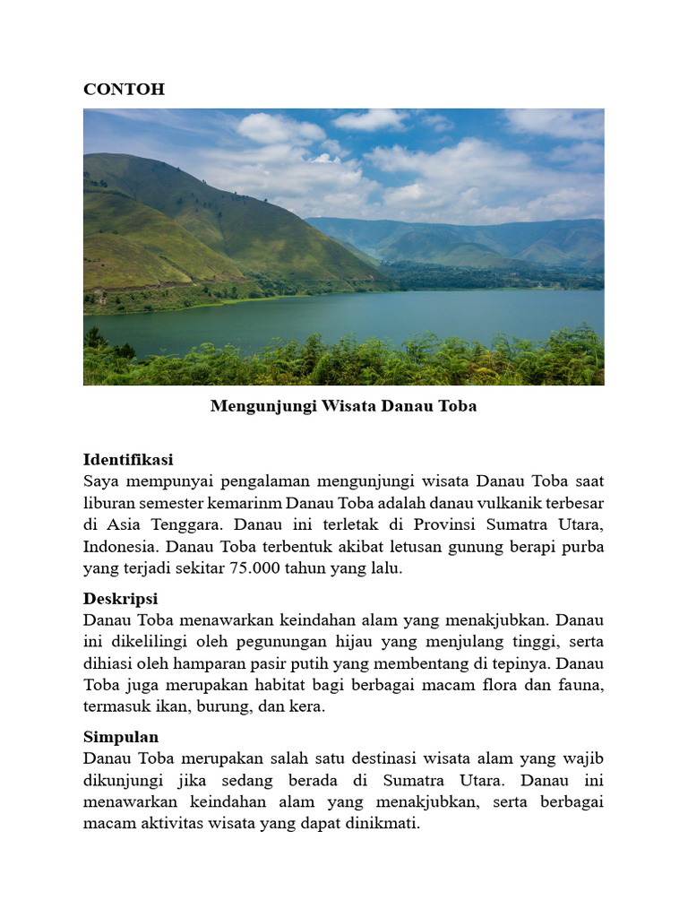 Contoh Bu Dian Praktik | PDF