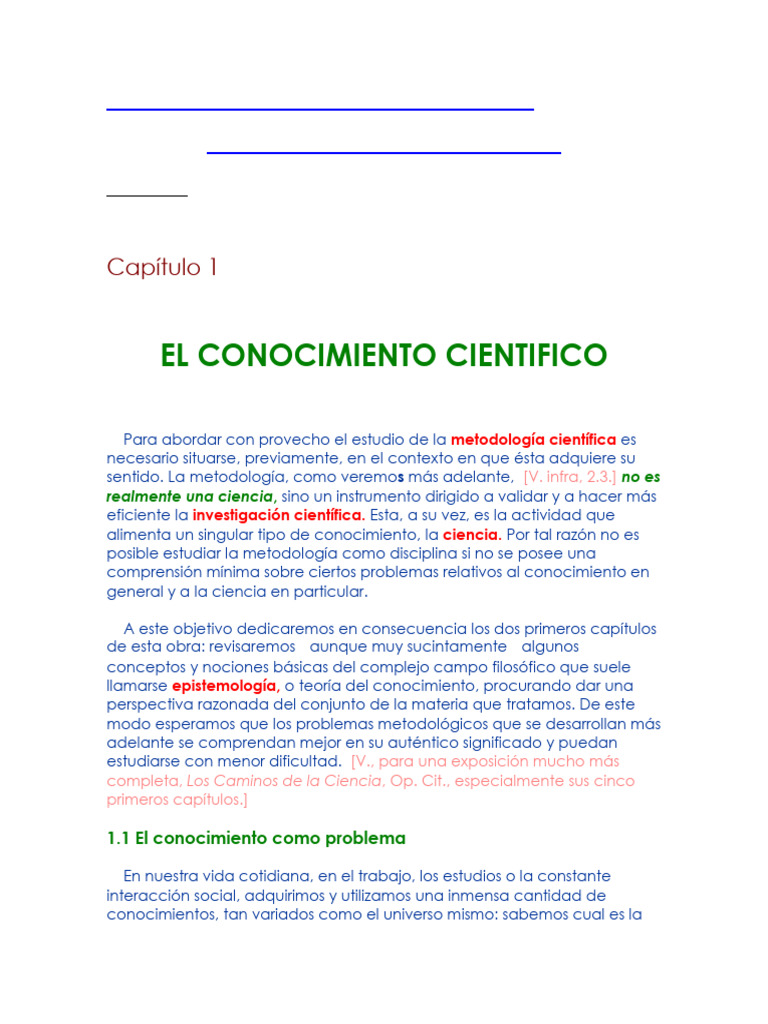 EL PROCESO DE INVESTIGACIÓN - Carlos Sabino | PDF | Conocimiento | Science