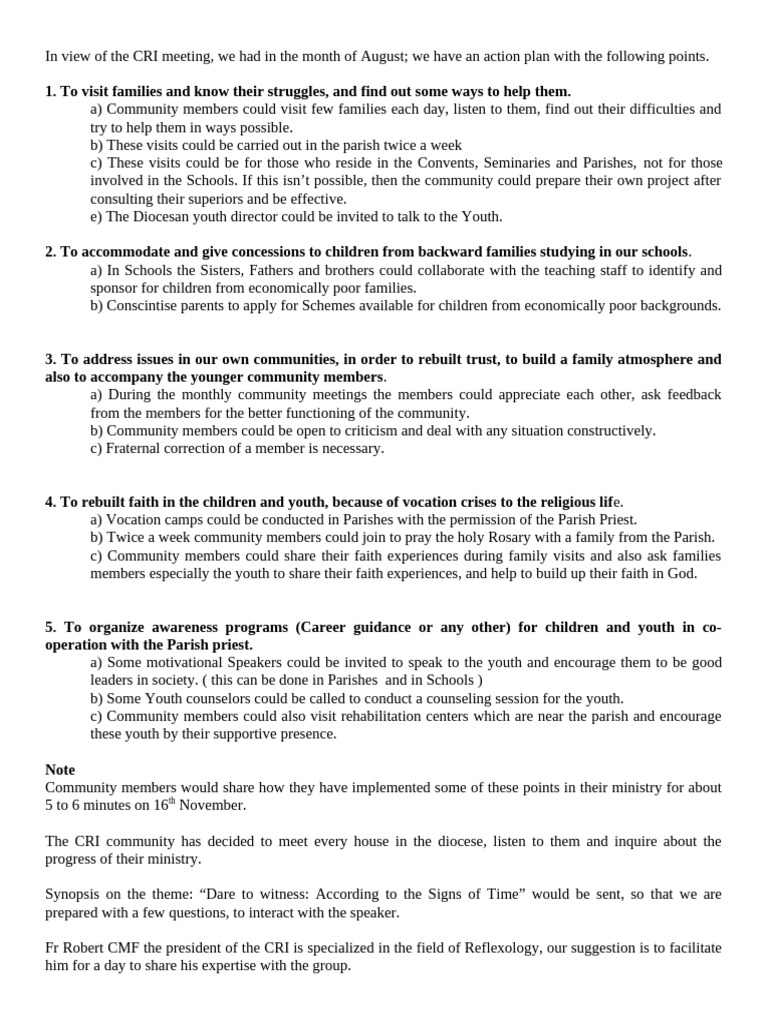 CRI Action Report 2024 | PDF