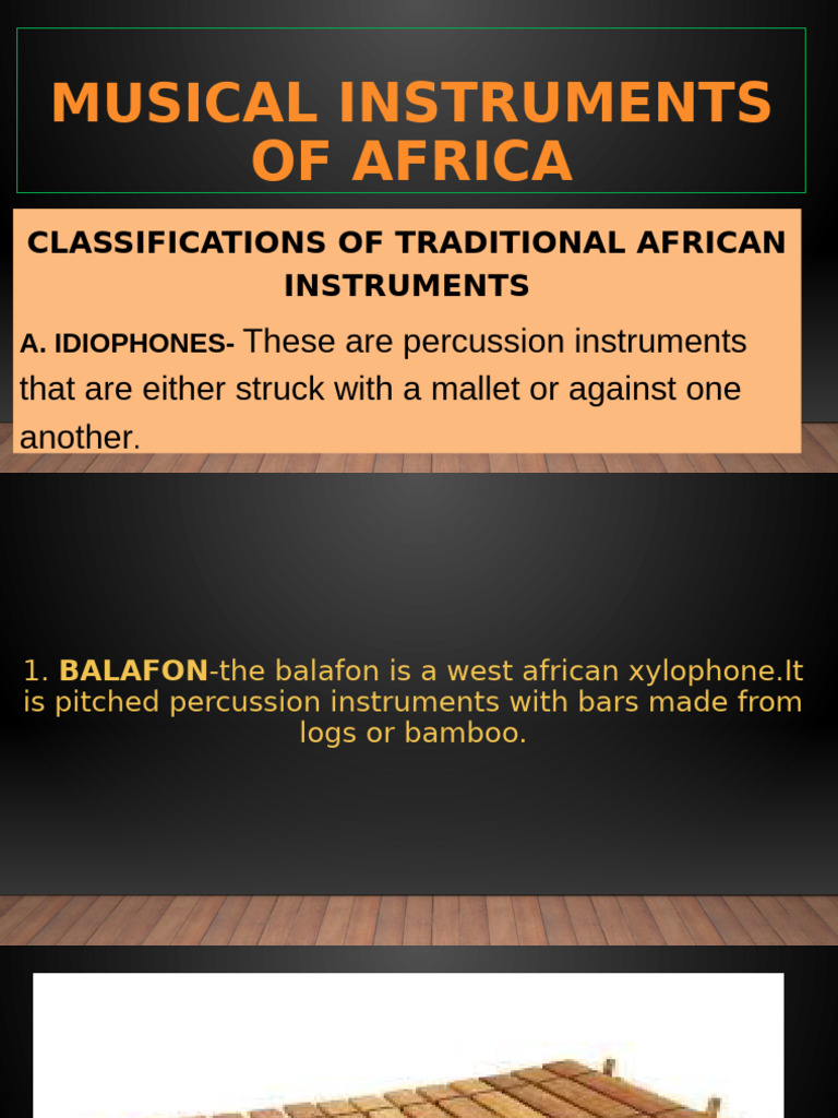 Musical Instruments of Africa Grade 10 | PDF | String Instruments ...