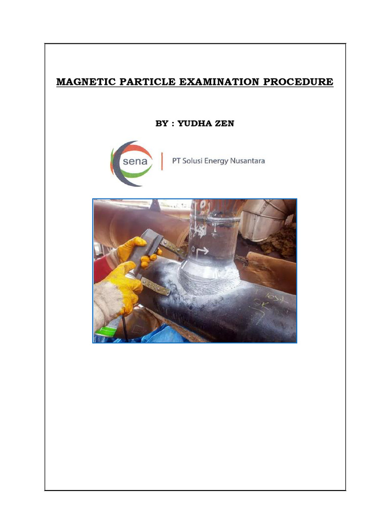 Magnetic Particle Inspection Procedure | PDF | Paint | Materials Science
