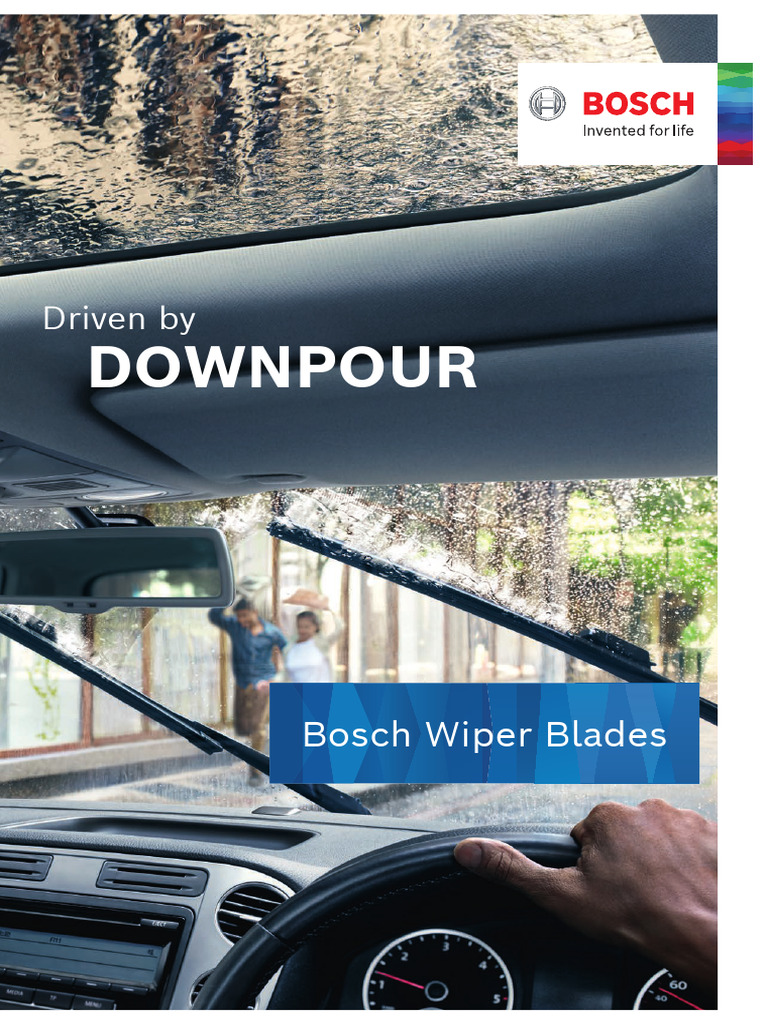 Bosch Wiper Blade Size Guide 2020 | PDF | Vehicles | Vehicle Technology
