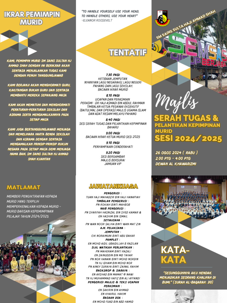 Pamplet Watikah | PDF