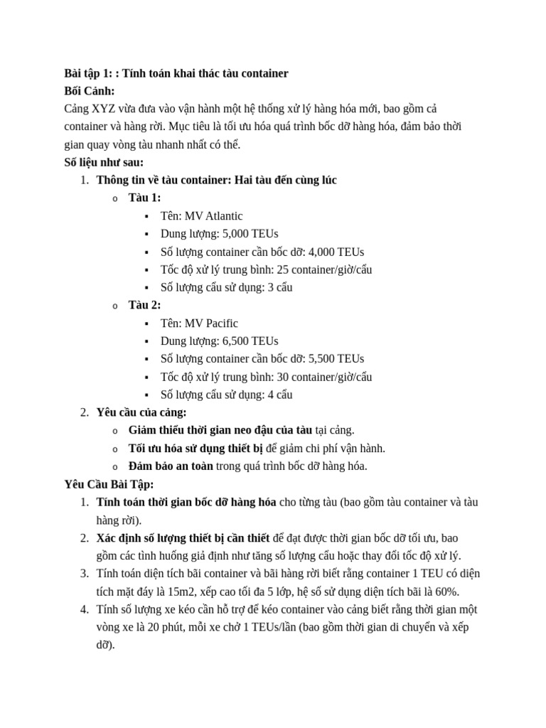 Bài tập 1_cang | PDF