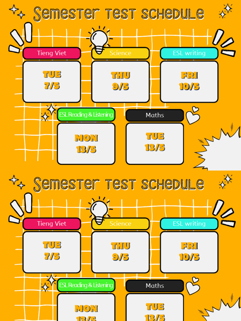 Class Schedule | PDF