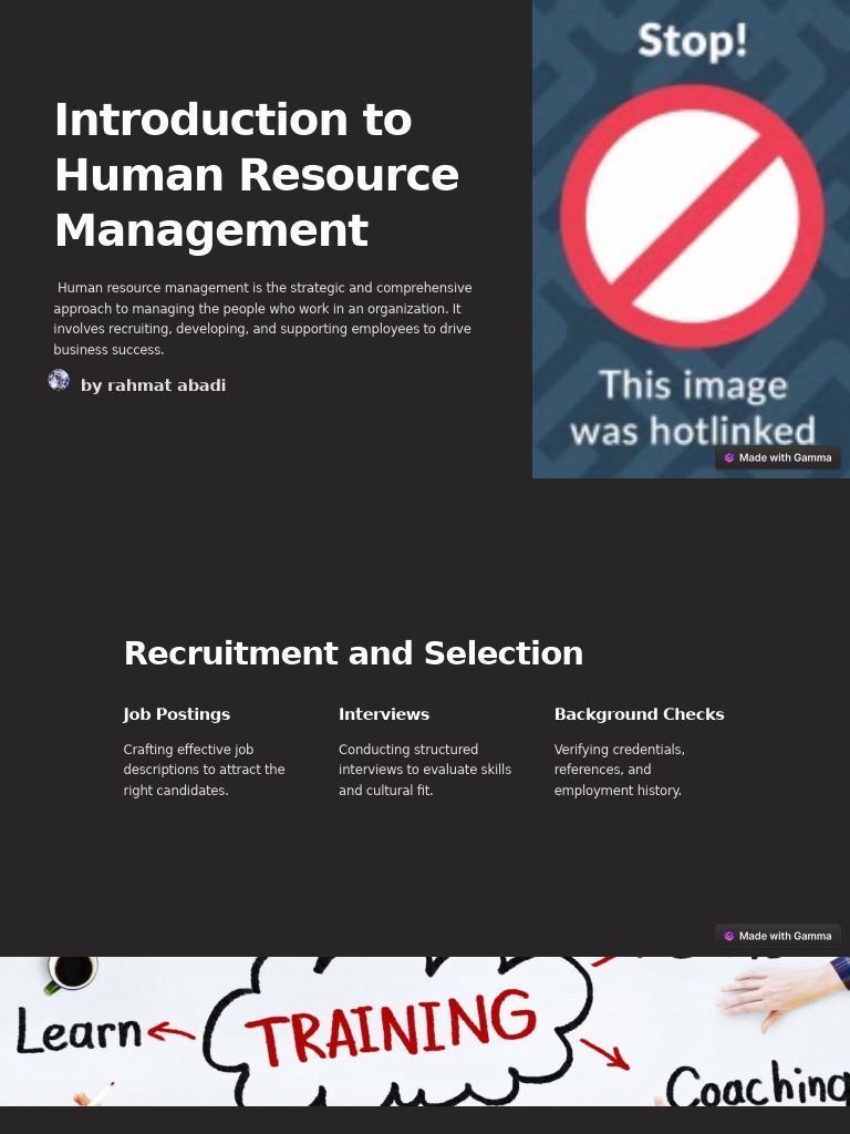Human Resource Management Essentials | PDF | Human Resources | Employment