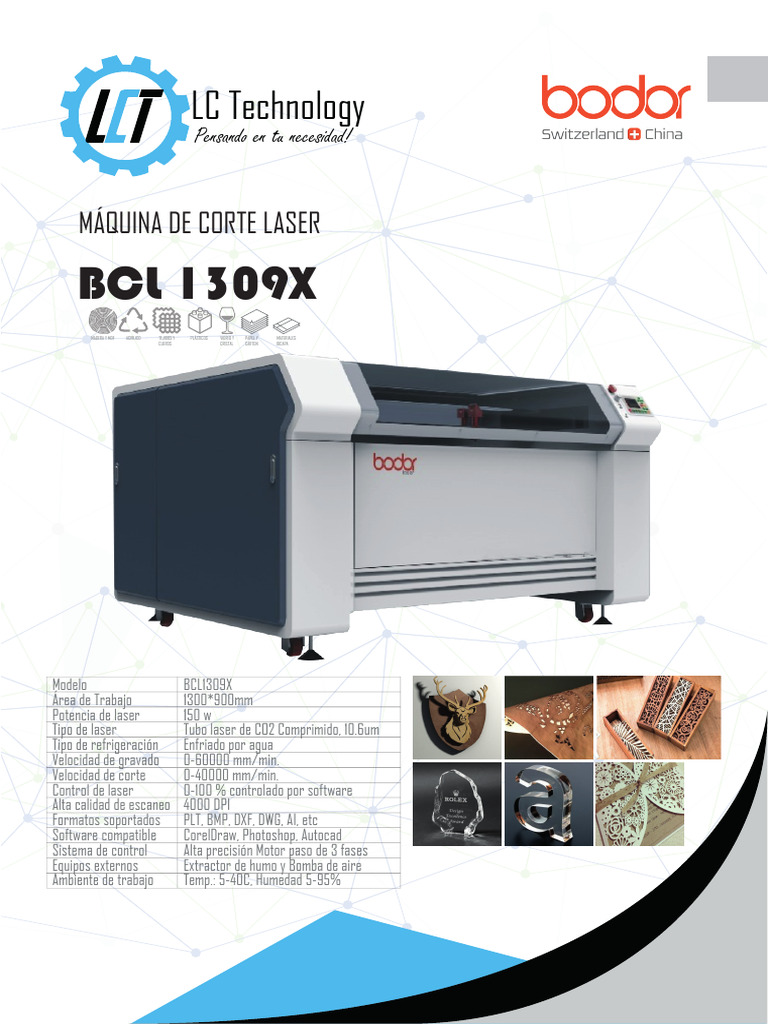 Ficha Tecnica Bodor 1309x | PDF