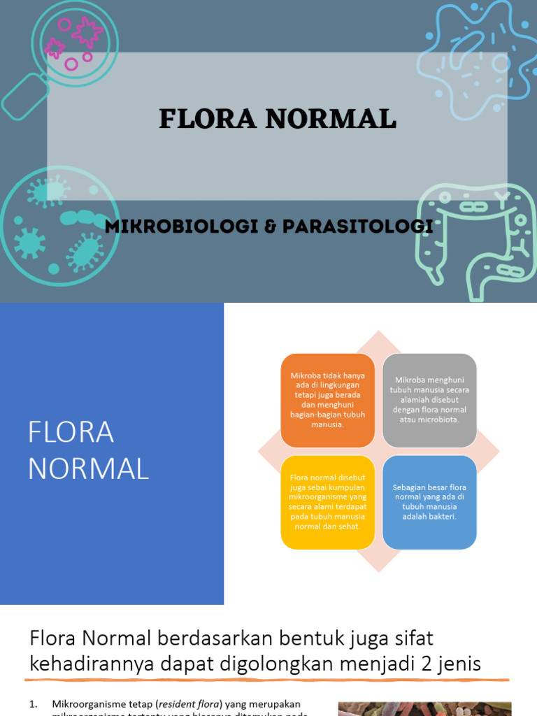 Pengertian dan Jenis Flora Normal Manusia | PDF