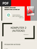 MERUBAH WARNA OBJEK GAMBAR DI AUTOCAD - Docx.20-8-2024 | PDF