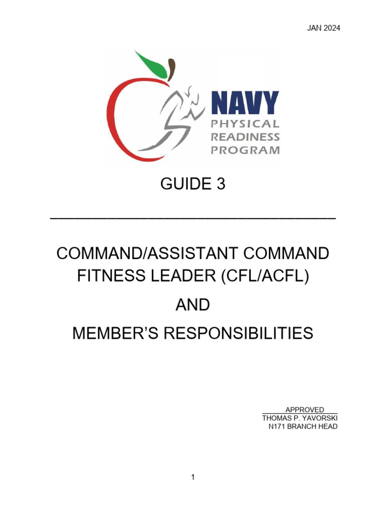 Guide 3 - CFL - ACFL and Member's Responsibilities | PDF | United ...