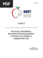 Navy Physical Readiness Program Guide | PDF | United States Navy