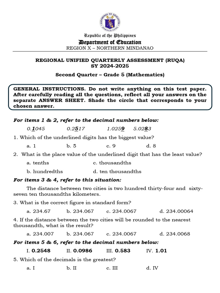 MATH 5 Q2 RUQA FINAL | PDF | Ratio | Breads
