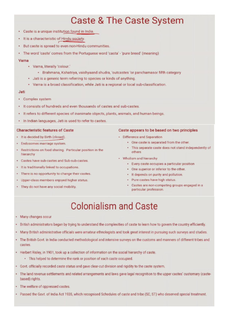 Caste | PDF
