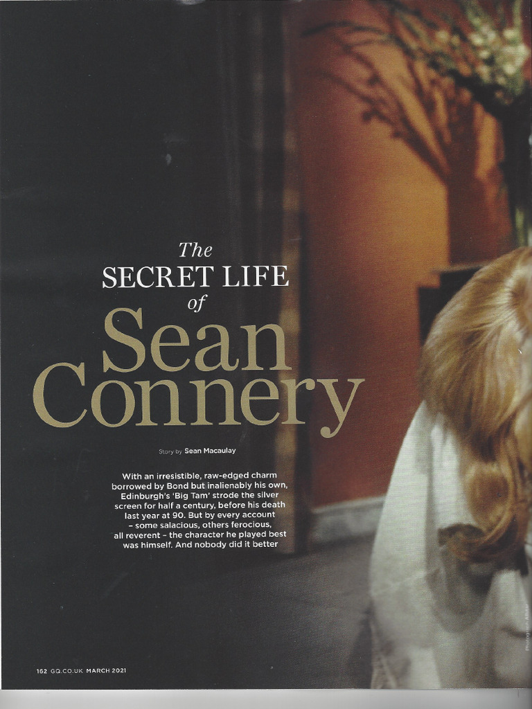 Sean-Connery - GQ-Article | PDF