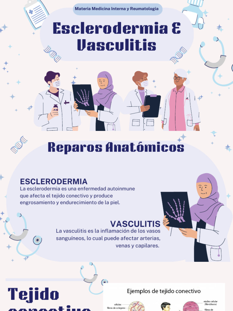 Esclerodermia y Vasculitis: Guía Clínica | PDF | Medicina CLINICA ...