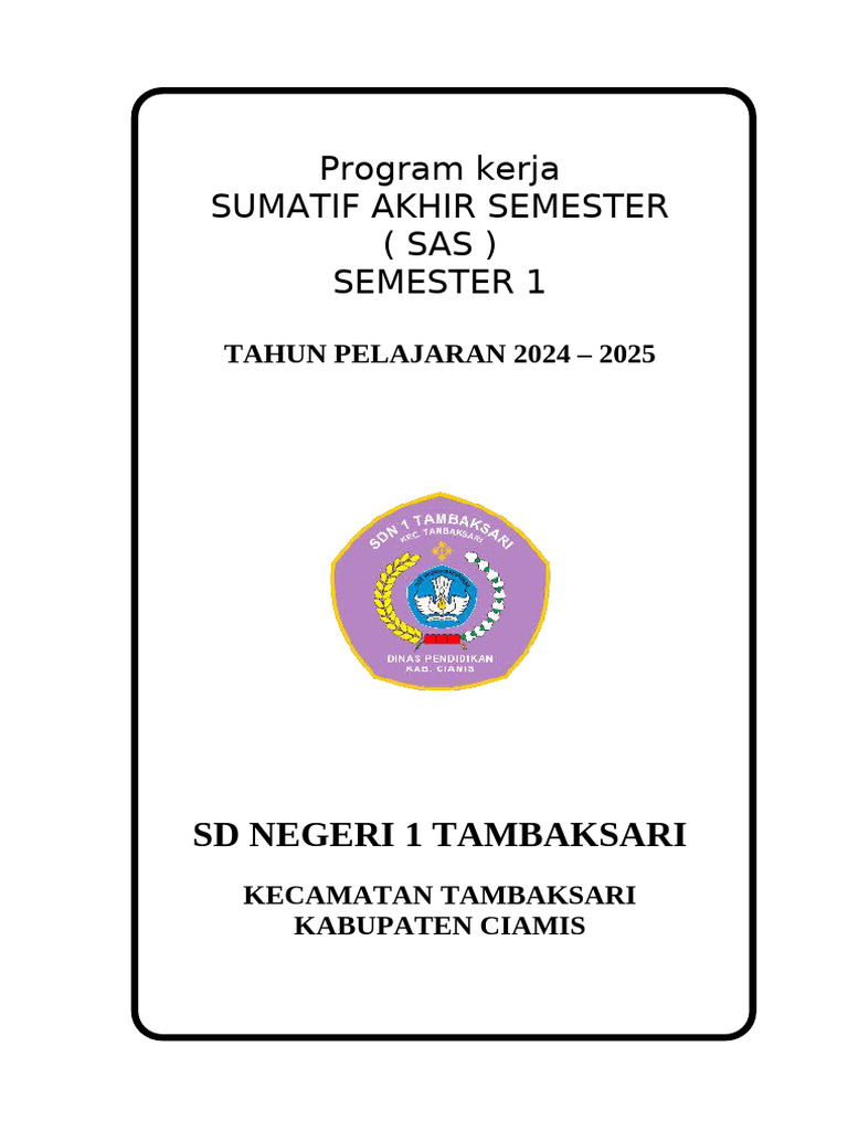 Jilid Program 2024-25 | PDF