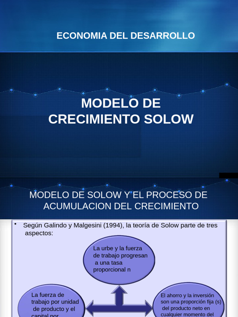 Modelo Solow y Crecimiento Económico | PDF | Crecimiento económico ...